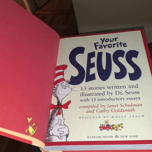 random house | Toys | Your Favorite Seuss Book Red Cover Discontinued ...
